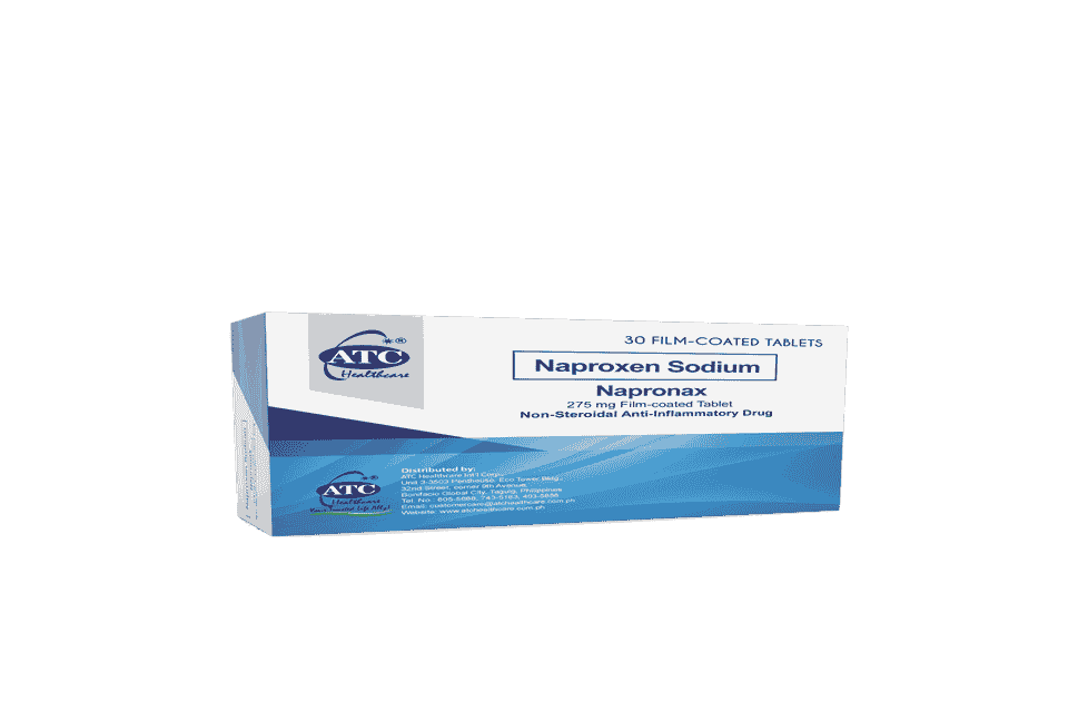 NAPRONAX Naproxen Sodium 275mg Film-Coated Tablet 30's price in the ...